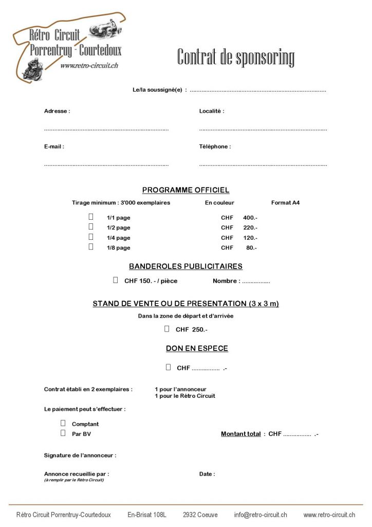 Sponsoring – Rétro Circuit Porrentruy Courtedoux
